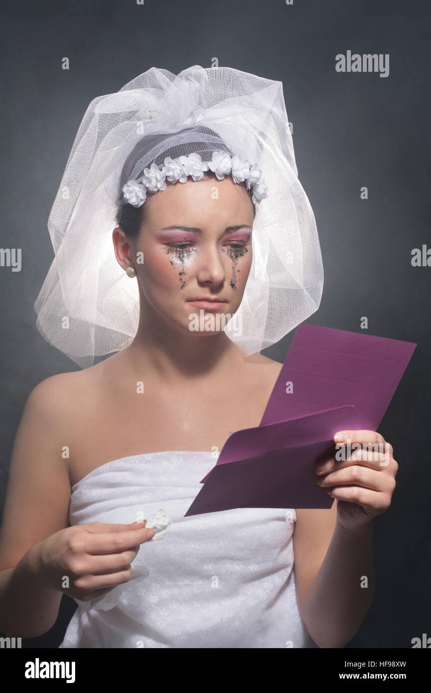 Brides tears hi-res stock photography and images - Alamy