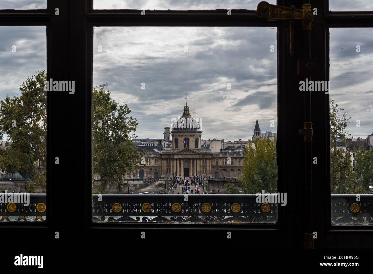 Paris window view hi-res stock photography and images - Alamy