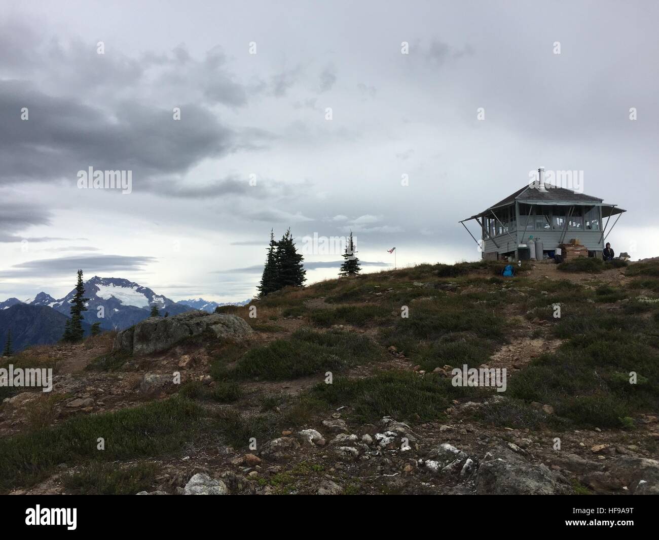 North cascades national park lookout hi-res stock photography and ...