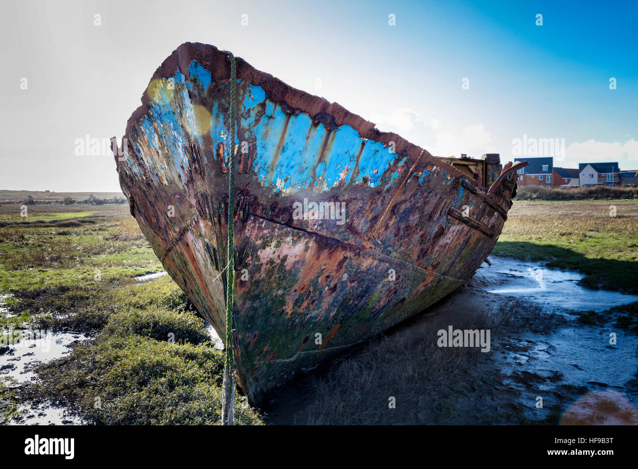 Wrecks of the Wyre Stock Photo - Alamy