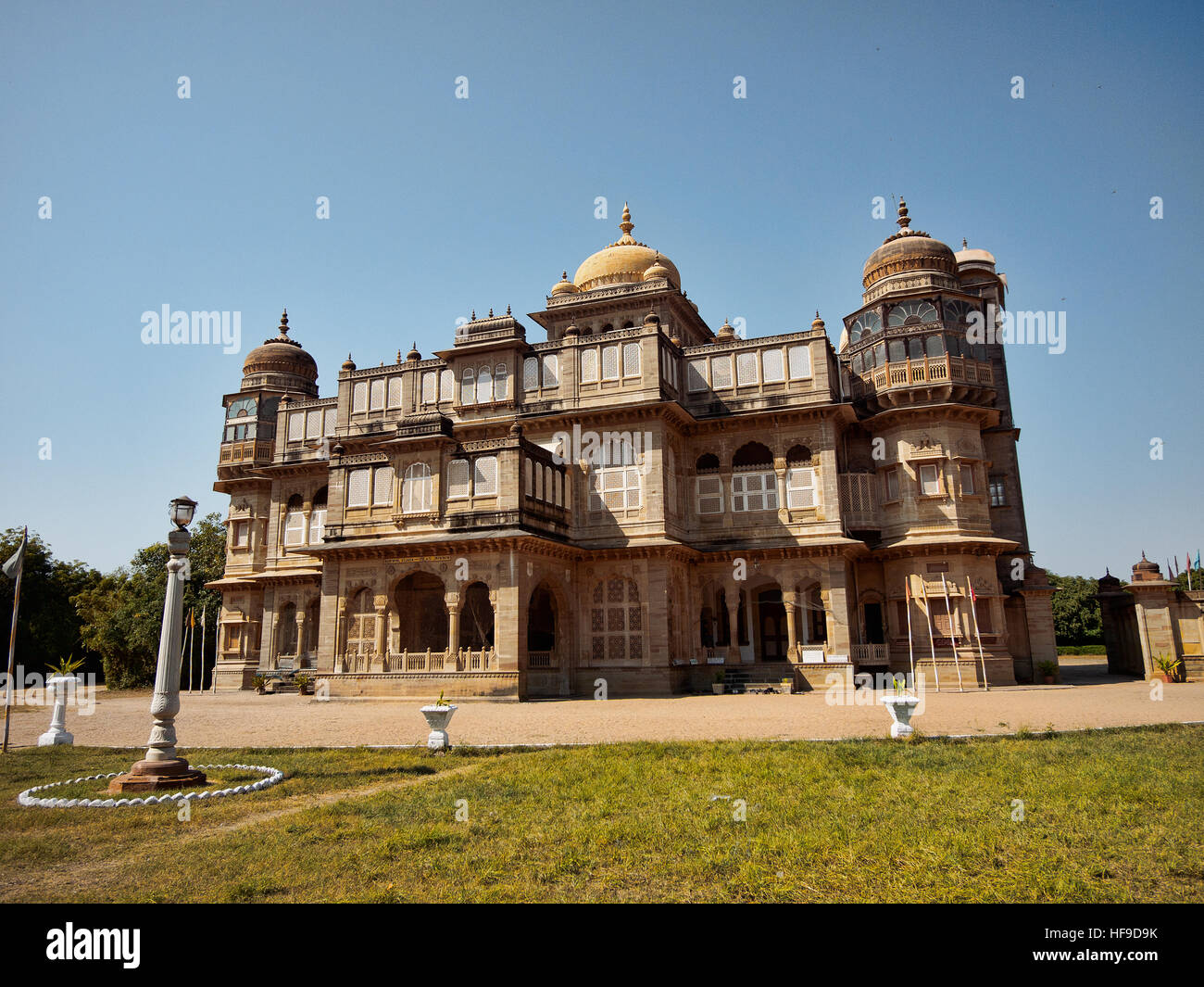 Different images of Vijay Vilas Palace, Mandvi, Kutch, Gujarat, India ...