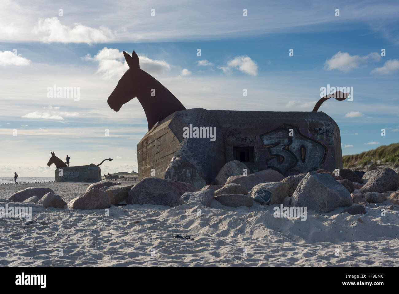 Bunker Mulies by Bill Woodrow, bunkers of the Atlantic Wall ...
