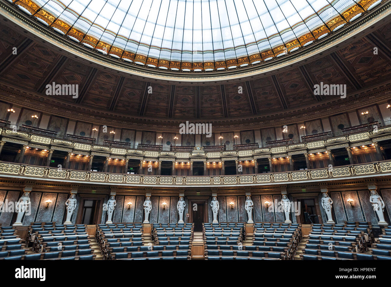 Historical House of Representatives, now Federal Assembly chamber ...