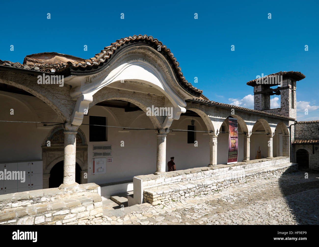 Onufri National Museum of Icons, castle quarter, Berat, Albania Stock ...