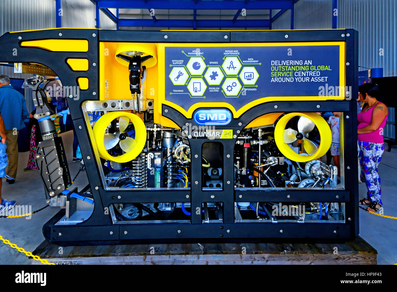 SMD Qusar 24 deep sea machine Stock Photo - Alamy
