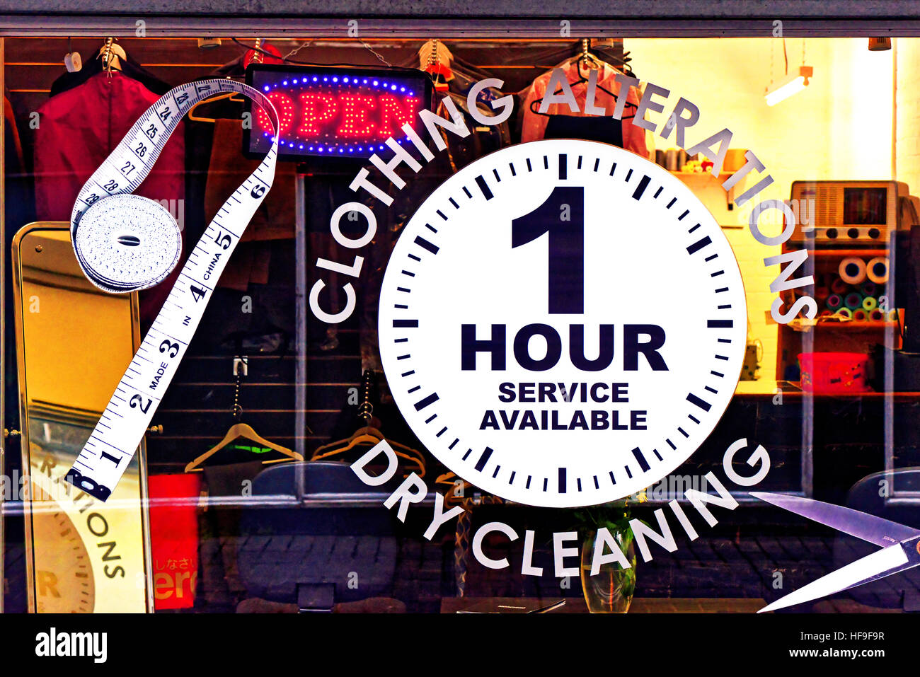 1 Hour Dry Cleaning High Resolution Stock Photography and Images - Alamy