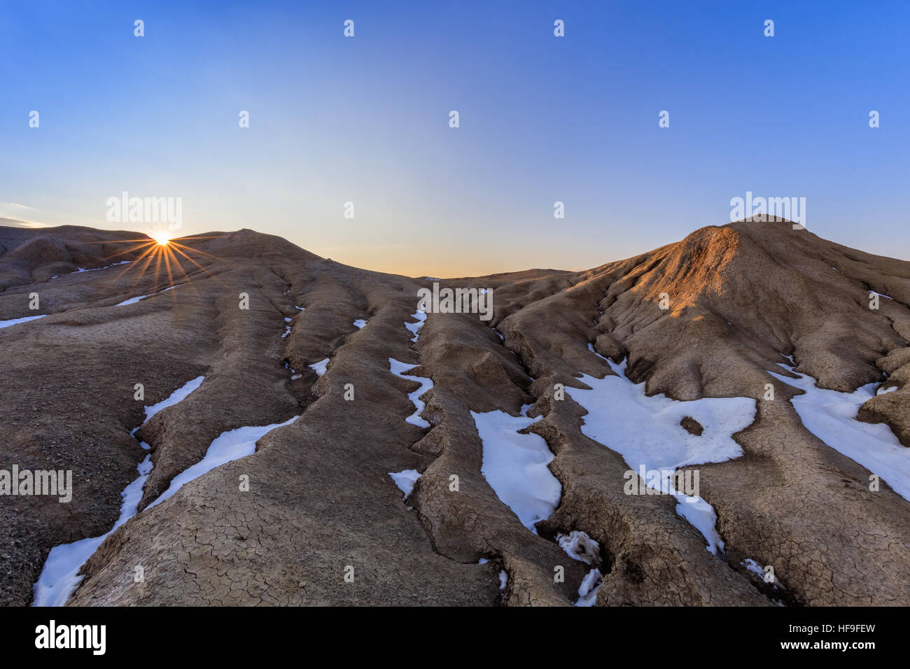 Mud Volcanoes, Romania Stock Photo - Alamy