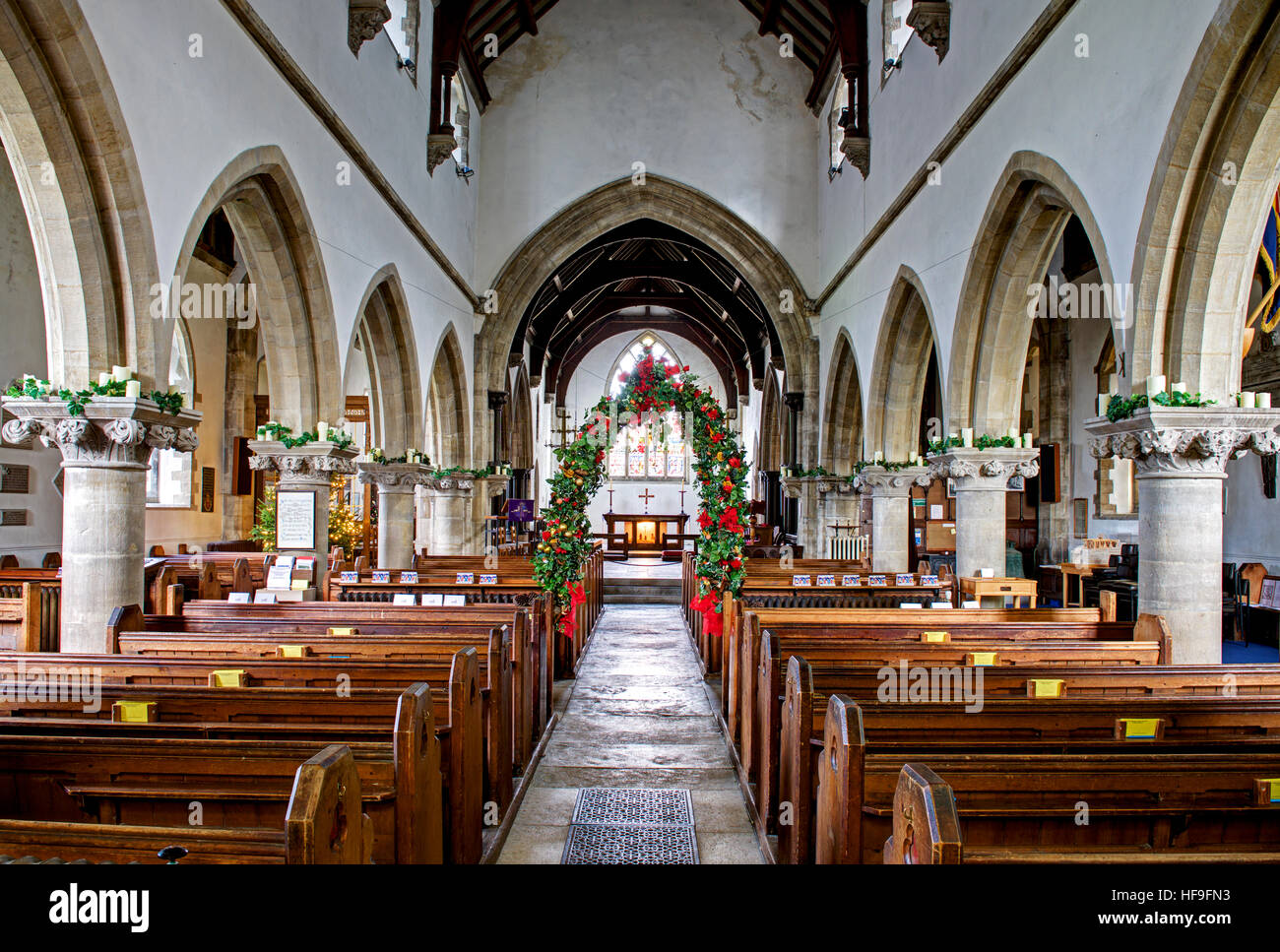Dorset church interior hi-res stock photography and images - Alamy