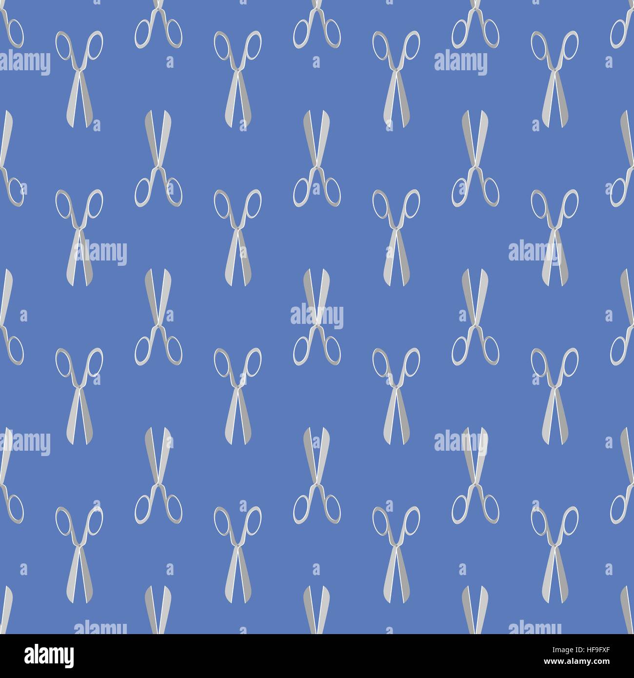 Scissors Seamless Pattern Stock Vector Image & Art - Alamy