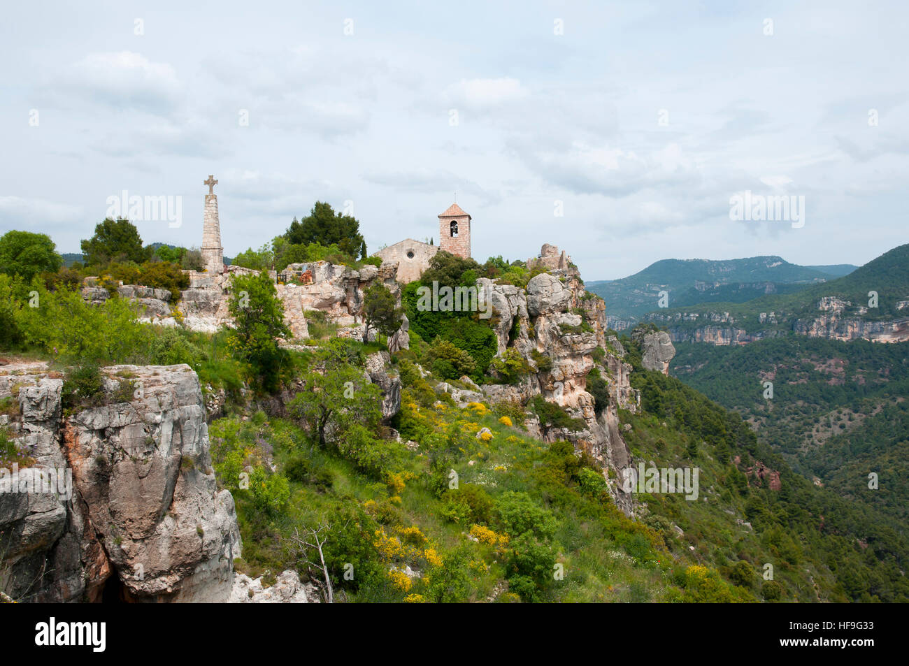 Siurana village hi-res stock photography and images - Alamy