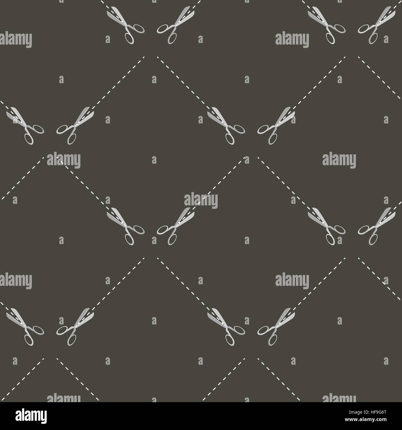 Scissors Seamless Pattern Stock Vector Image & Art - Alamy