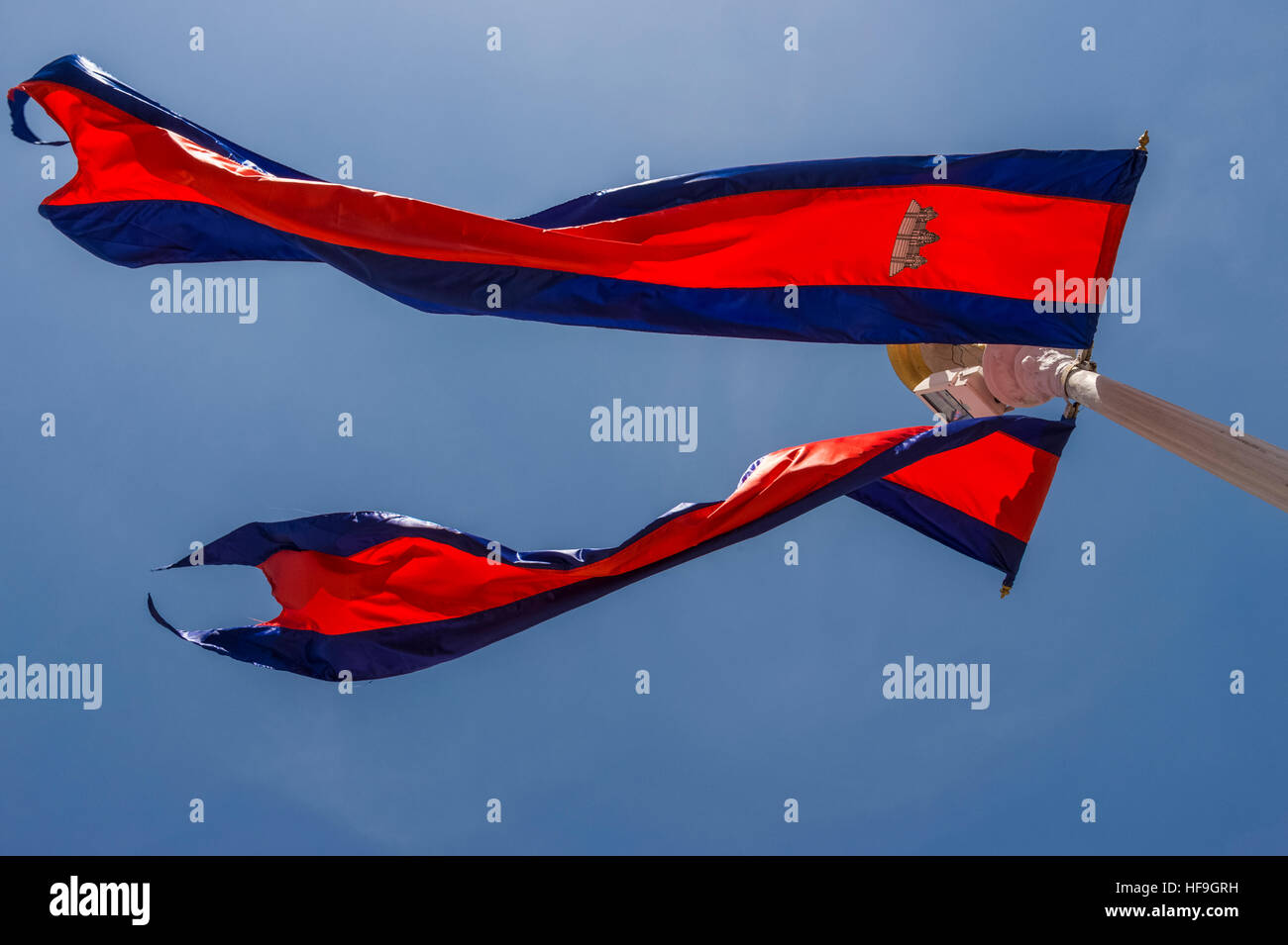 Khmer rouge flag hi-res stock photography and images - Alamy