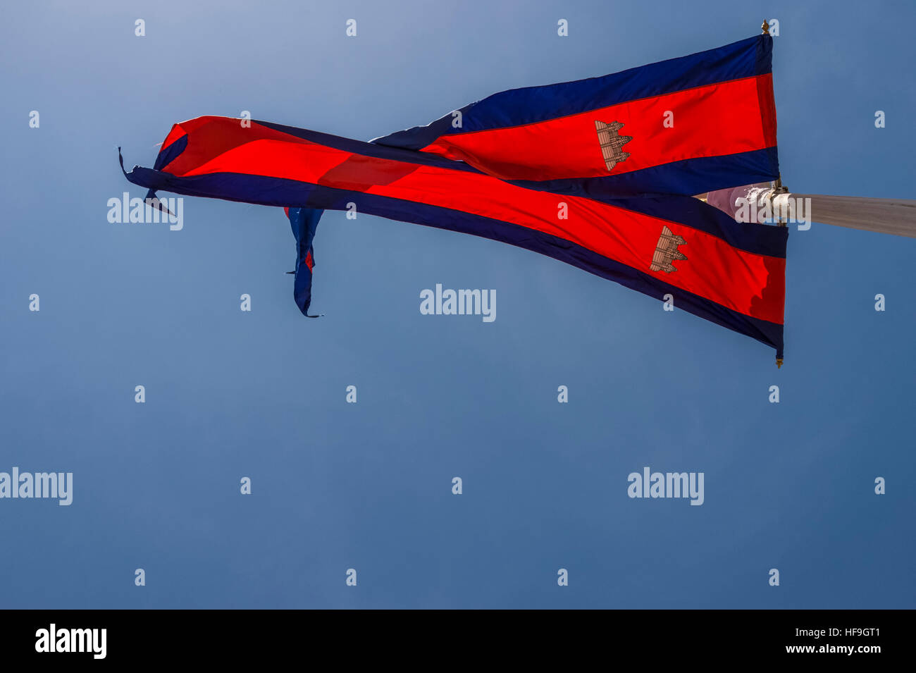 Khmer rouge flag hi-res stock photography and images - Alamy