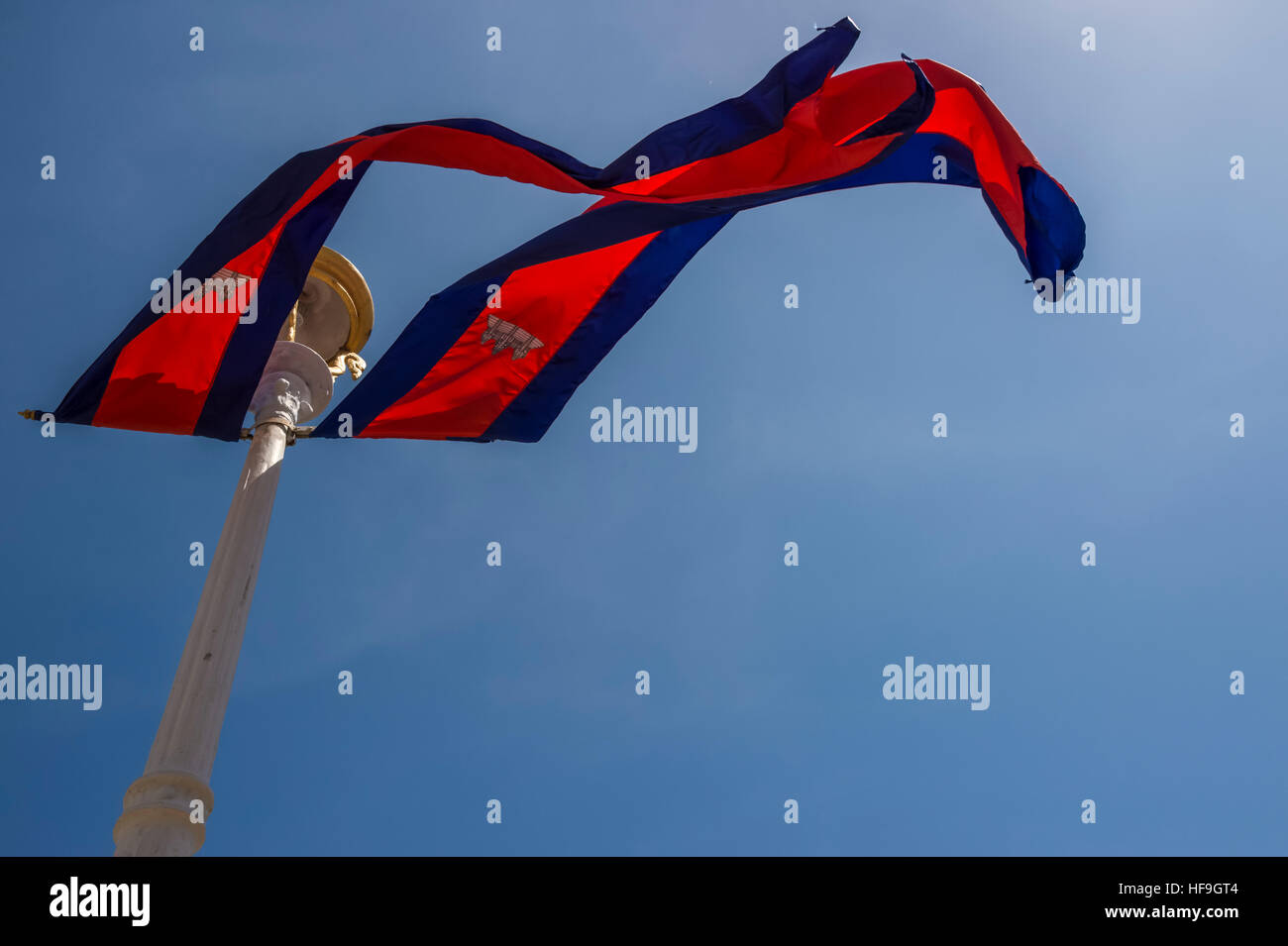 Khmer rouge flag hi-res stock photography and images - Alamy