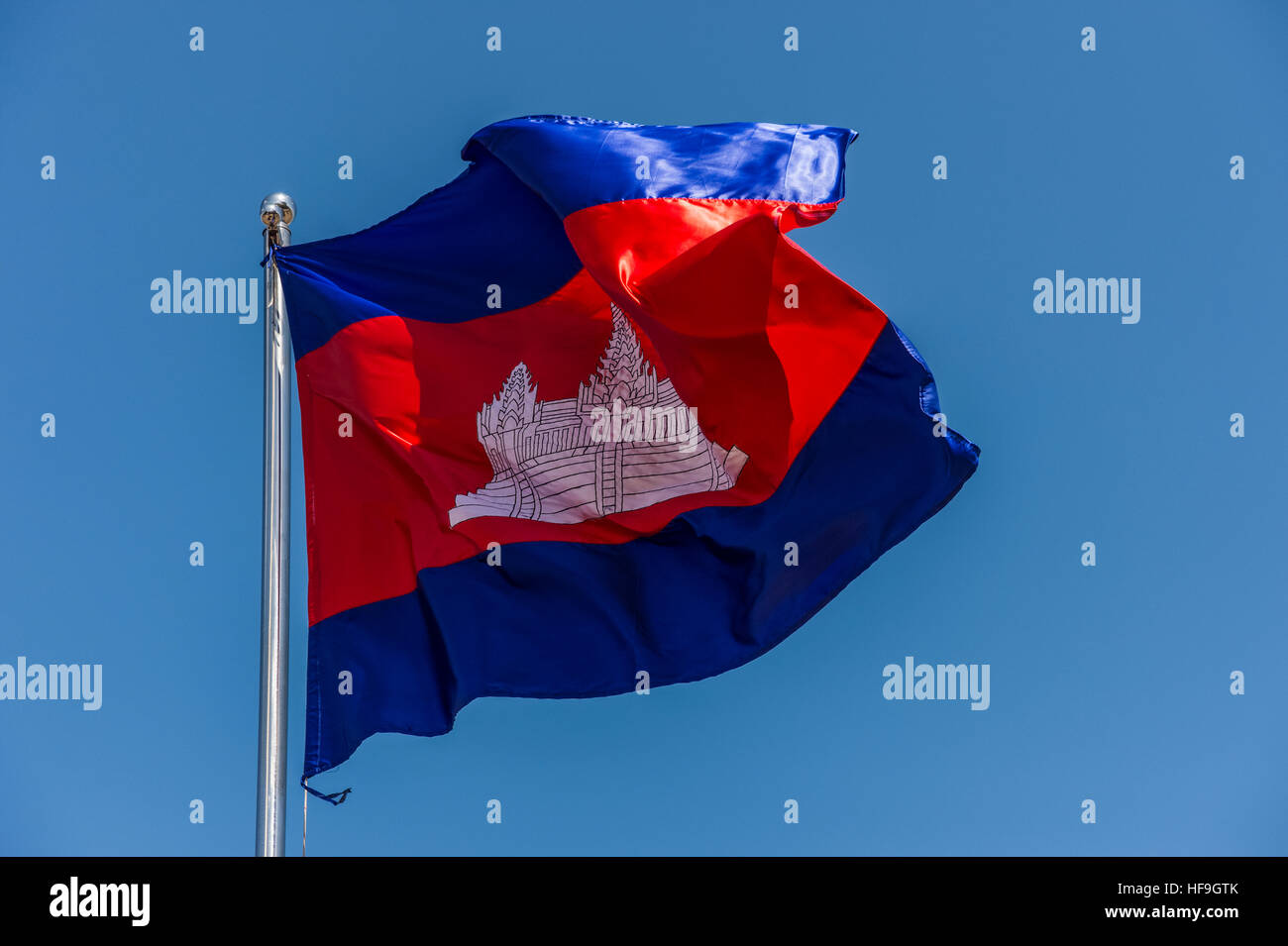 Khmer rouge flag hi-res stock photography and images - Alamy