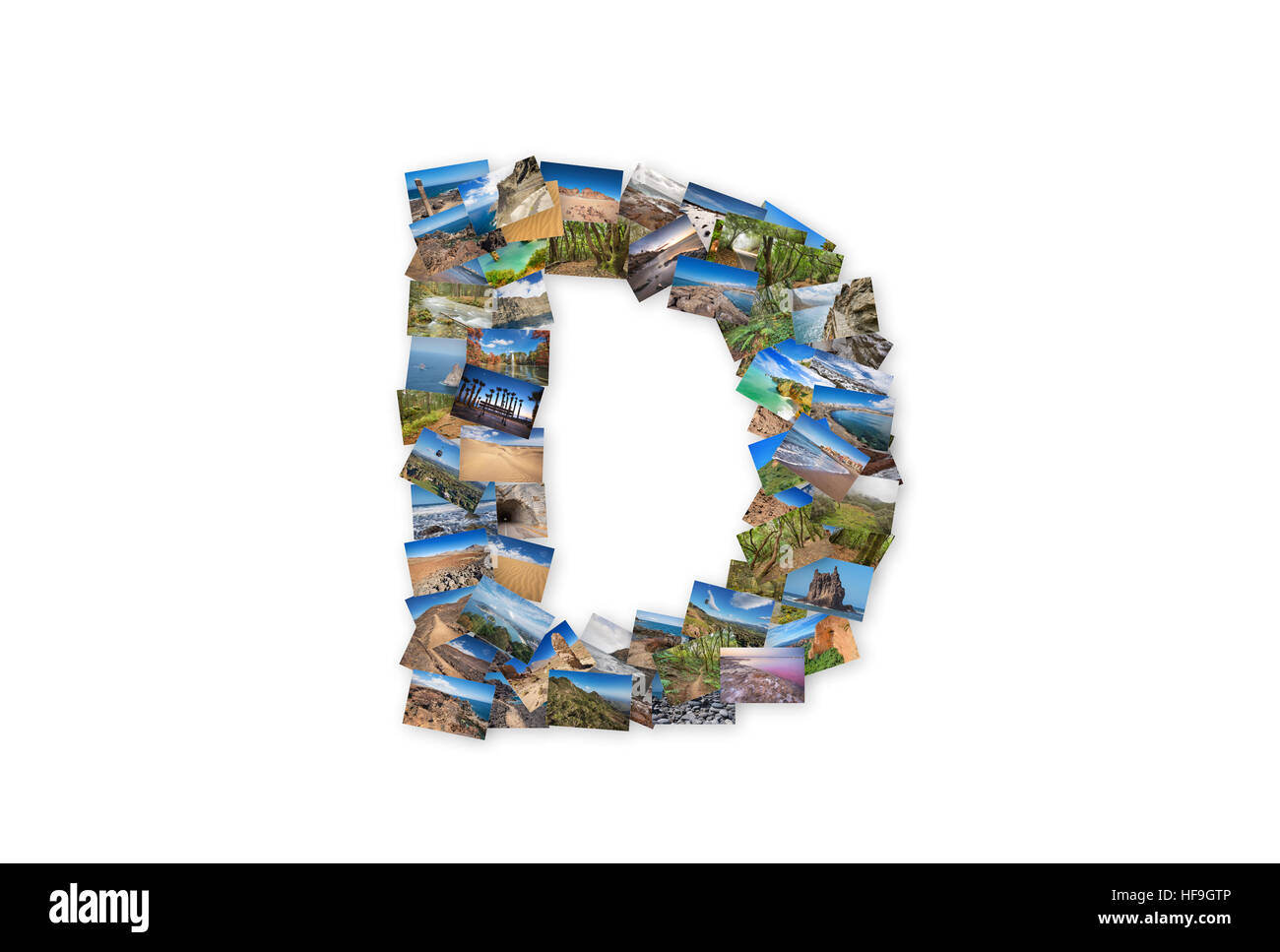 D typography font letter type hi-res stock photography and images - Alamy