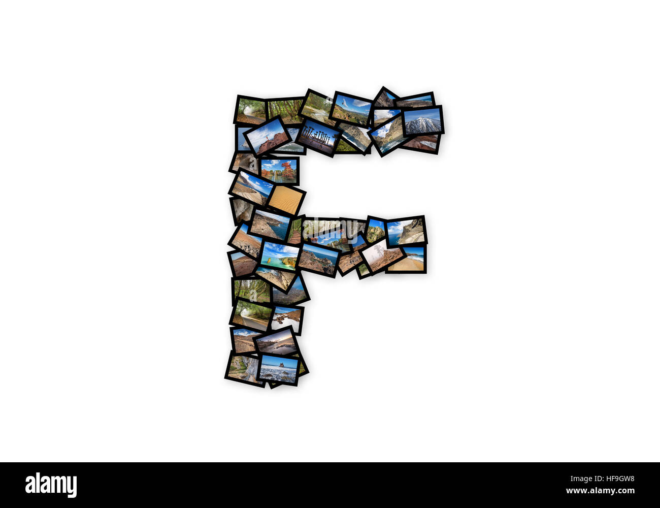 Letter F Cut Out Stock Images & Pictures - Alamy