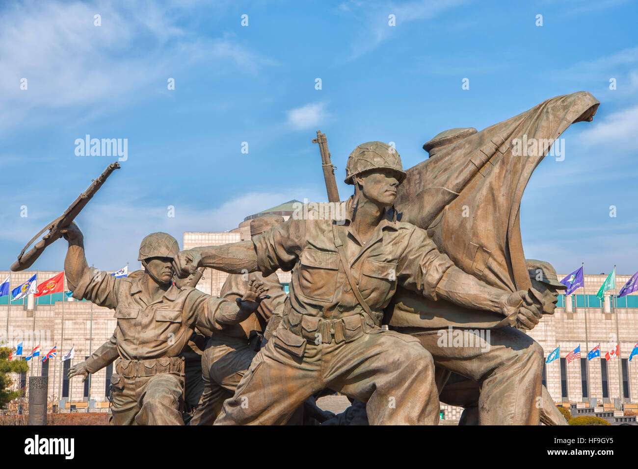 North of the 38th parallel was the communist north korea hi-res stock ...