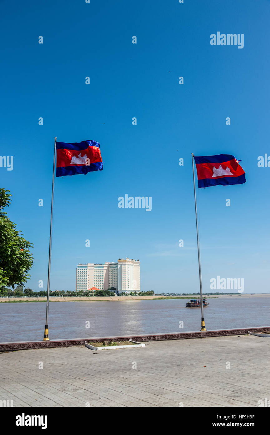 Khmer rouge flag hi-res stock photography and images - Alamy