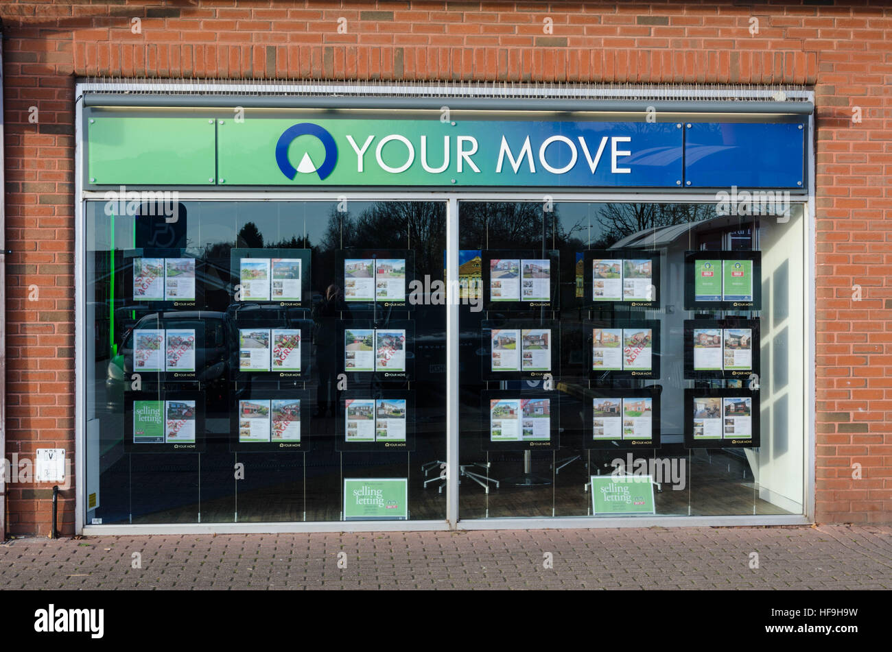 Your Move Estate Agents In Anders Square Perton Wolverhampton Stock