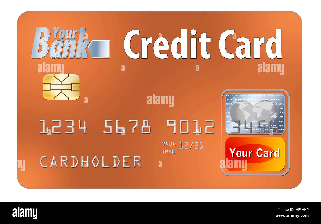This is a generic, mock credit card isolated on white Stock Photo - Alamy