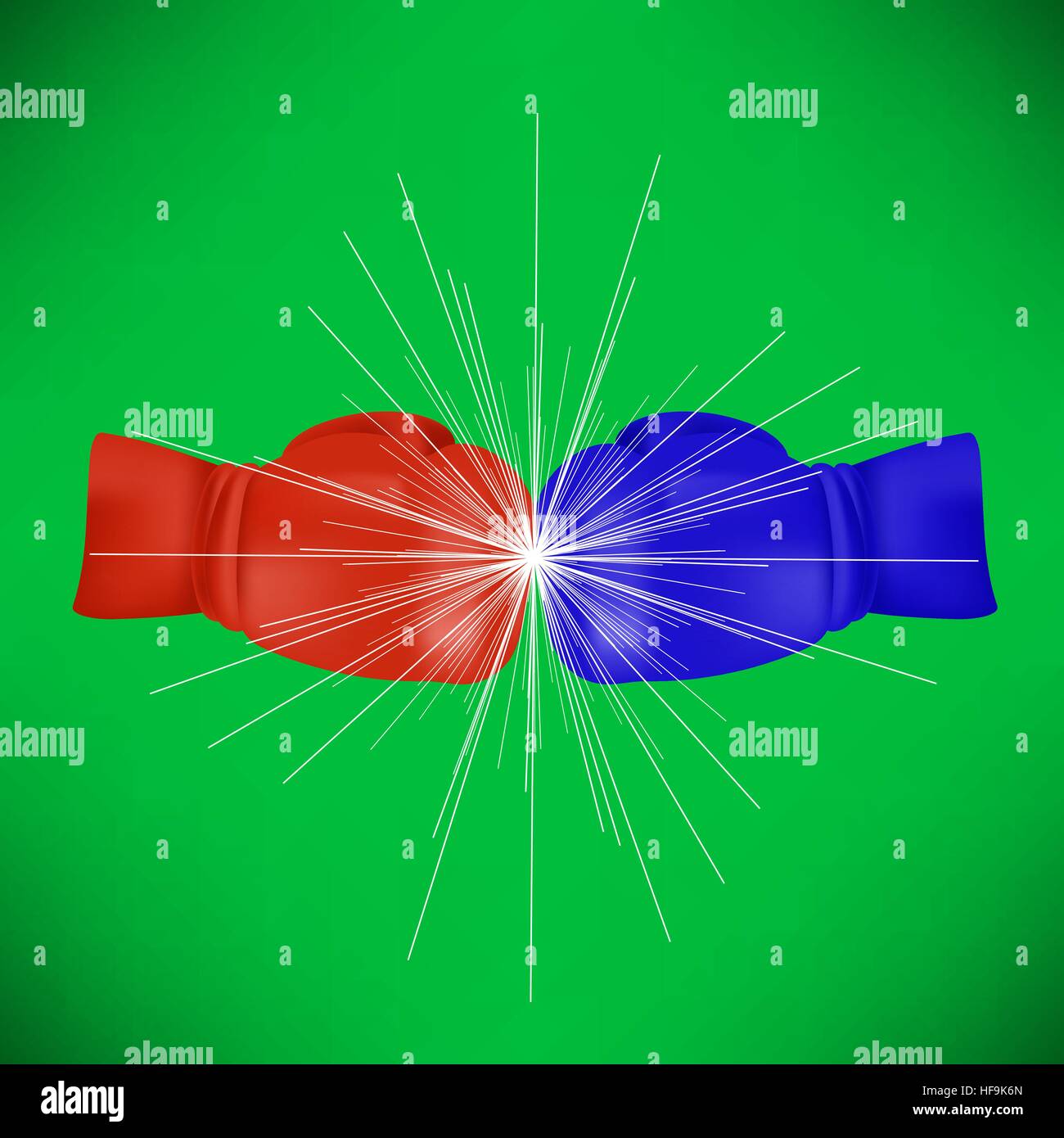 Energy burst red blue Stock Vector Images - Alamy