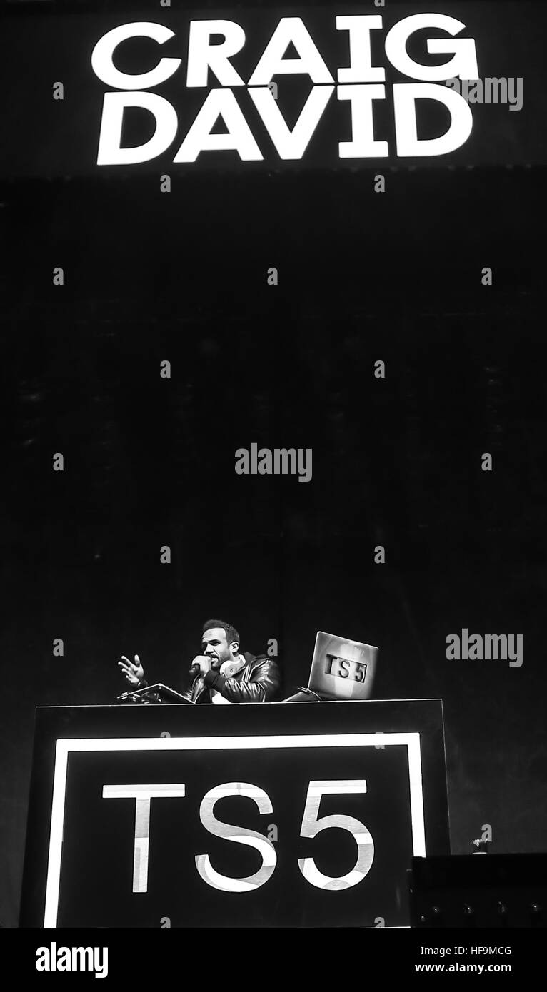 Free Radio Live 2016 - Show Featuring: Craig David Where: Birmingham ...