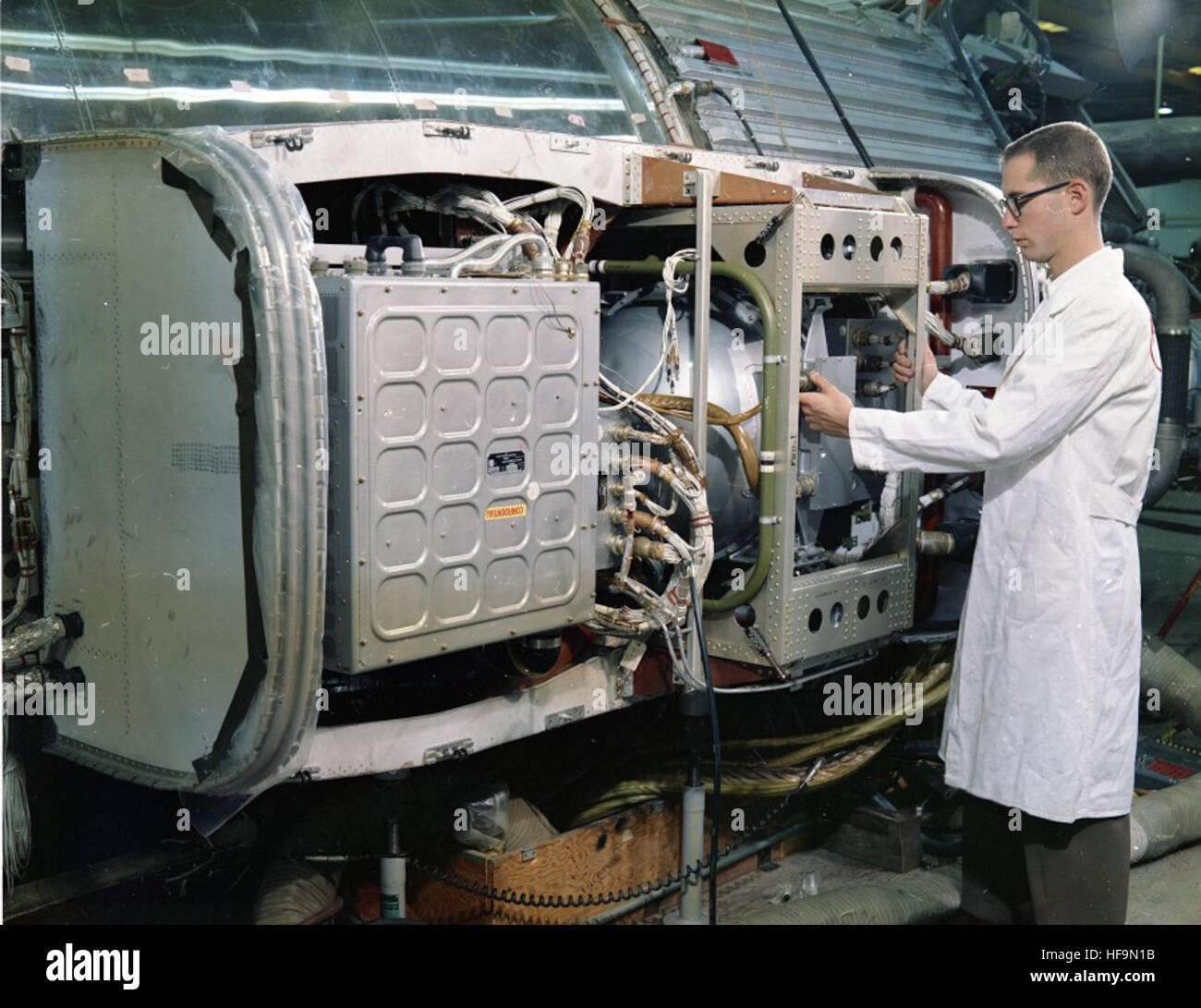 A photograph from the Atlas Collection showing a civilian aircraft ...