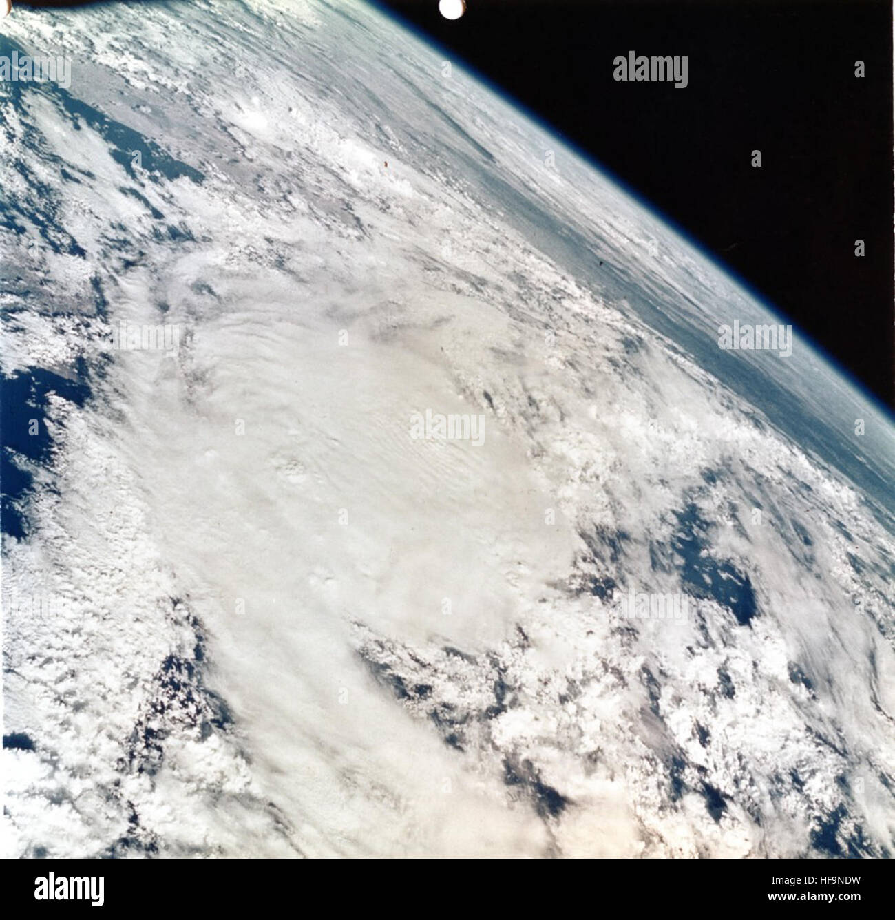 Photograph of Earth from space, providing a view of the planet from an ...