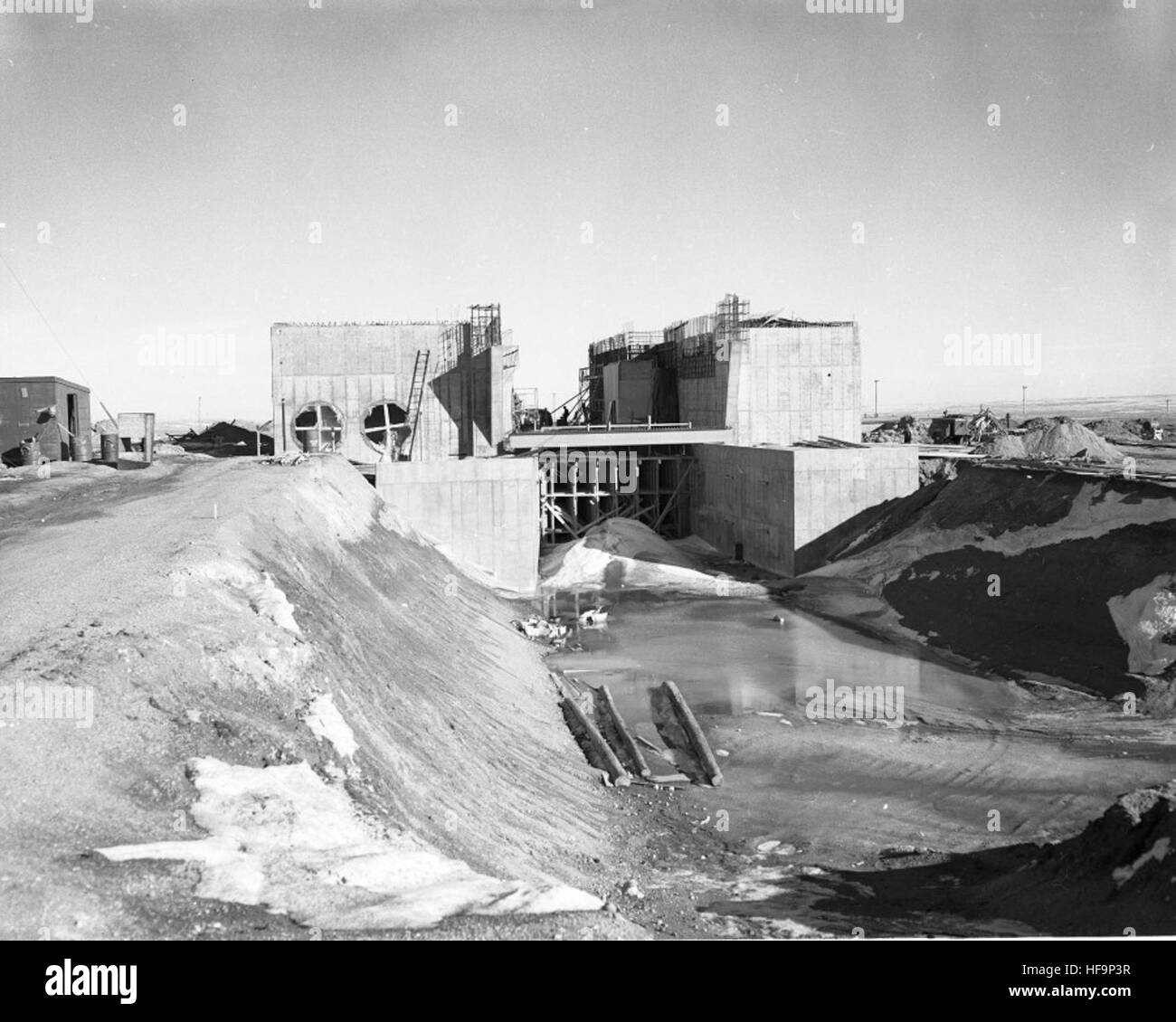 Photograph from the Atlas Collection showing an aircraft on the runway ...