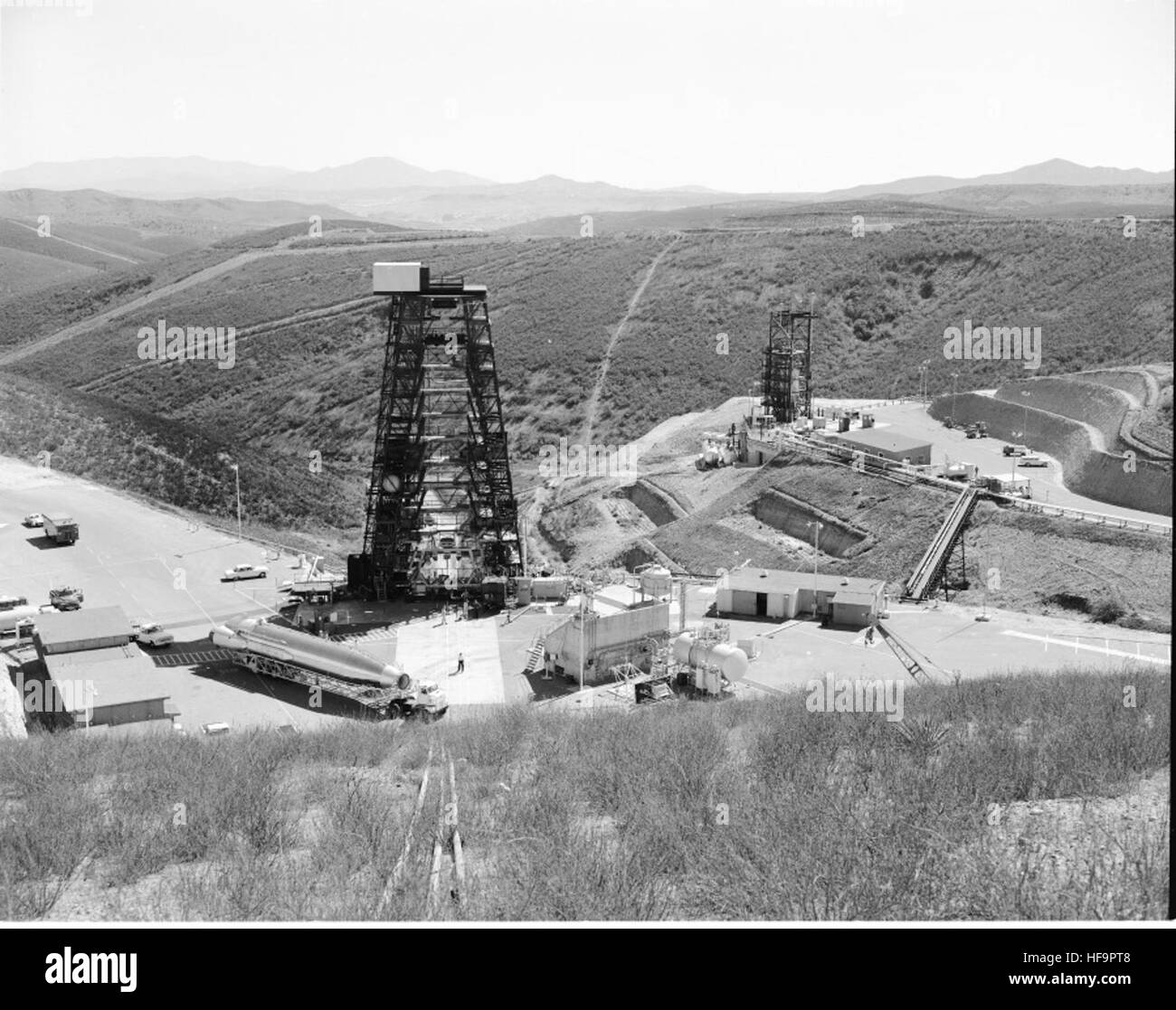 This image from the Atlas Collection shows the Atlas missile system on ...