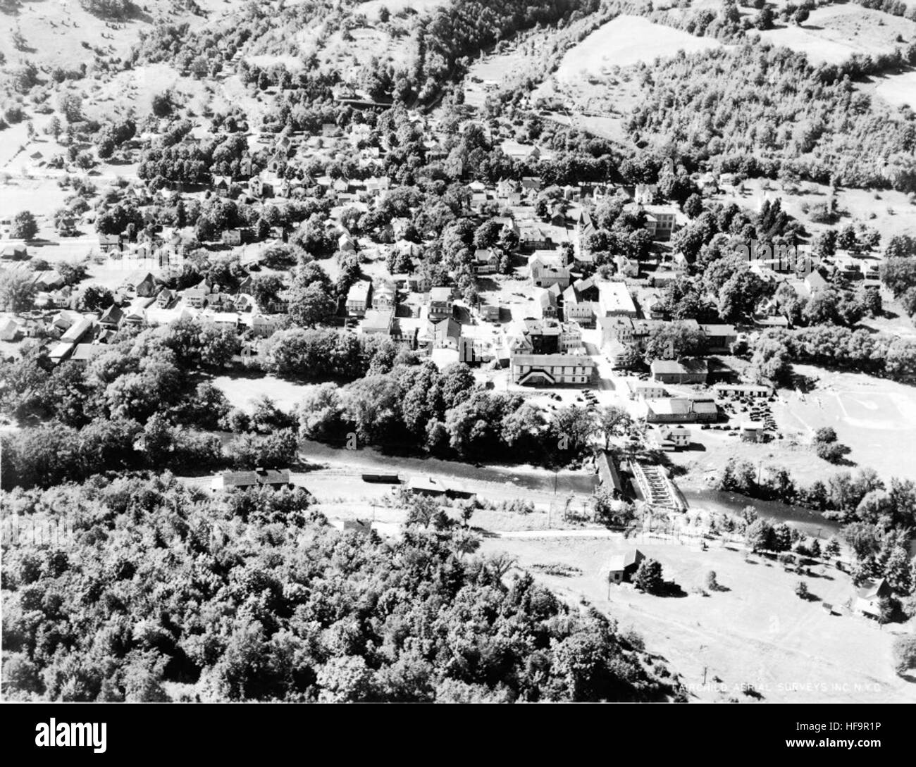 A photograph from the Arthur Bussy Collection, showing an aircraft and ...