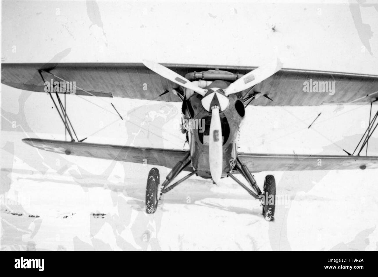 Photograph from the Arthur Bussy Collection, showcasing an aviation ...