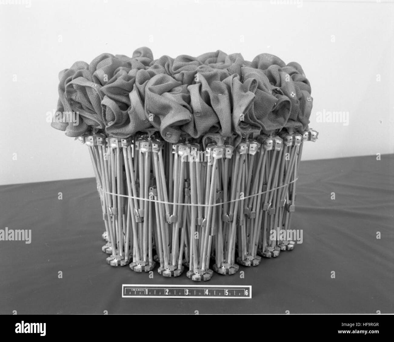 A photograph from the Atlas Collection showing the test firing of a ...
