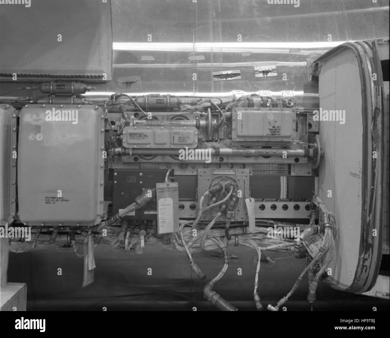 Photograph from the Atlas Collection showing a jet aircraft during a ...