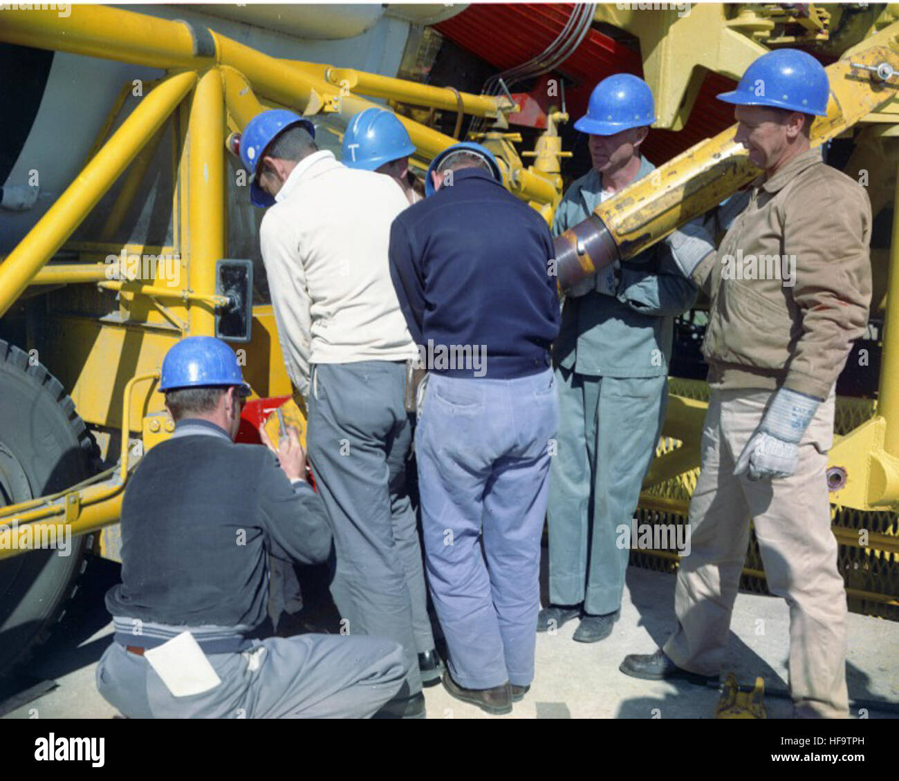 A photo from the Atlas Collection depicting an aircraft undergoing ...