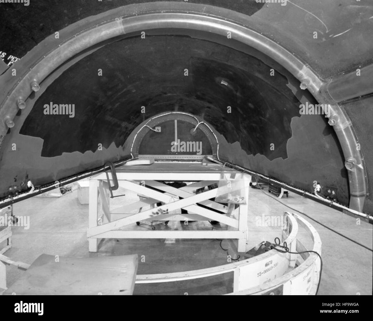 A photograph from the Atlas Collection showing the Atlas missile during ...