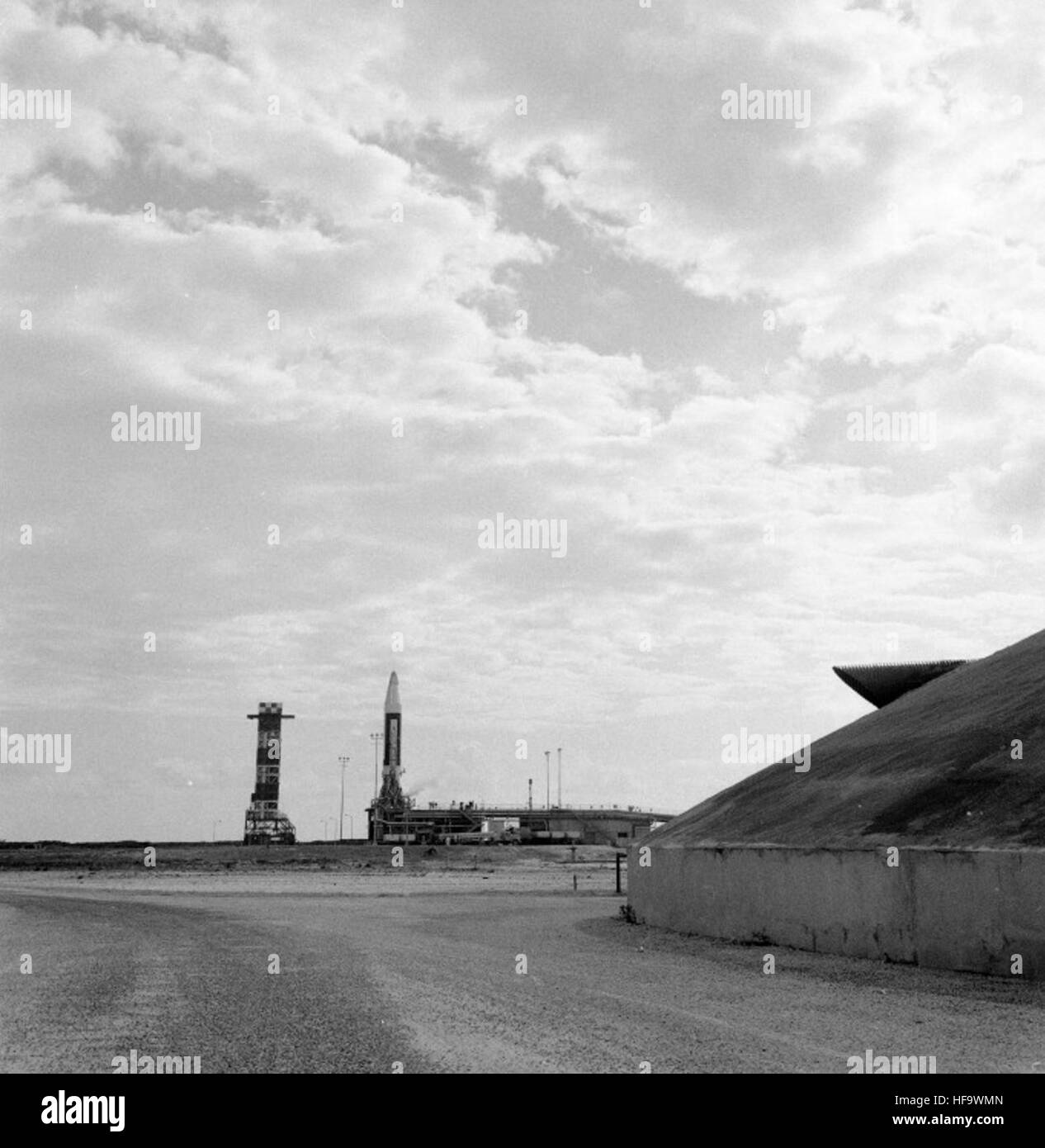 A photograph from the Atlas Collection showing an aircraft mid-flight ...