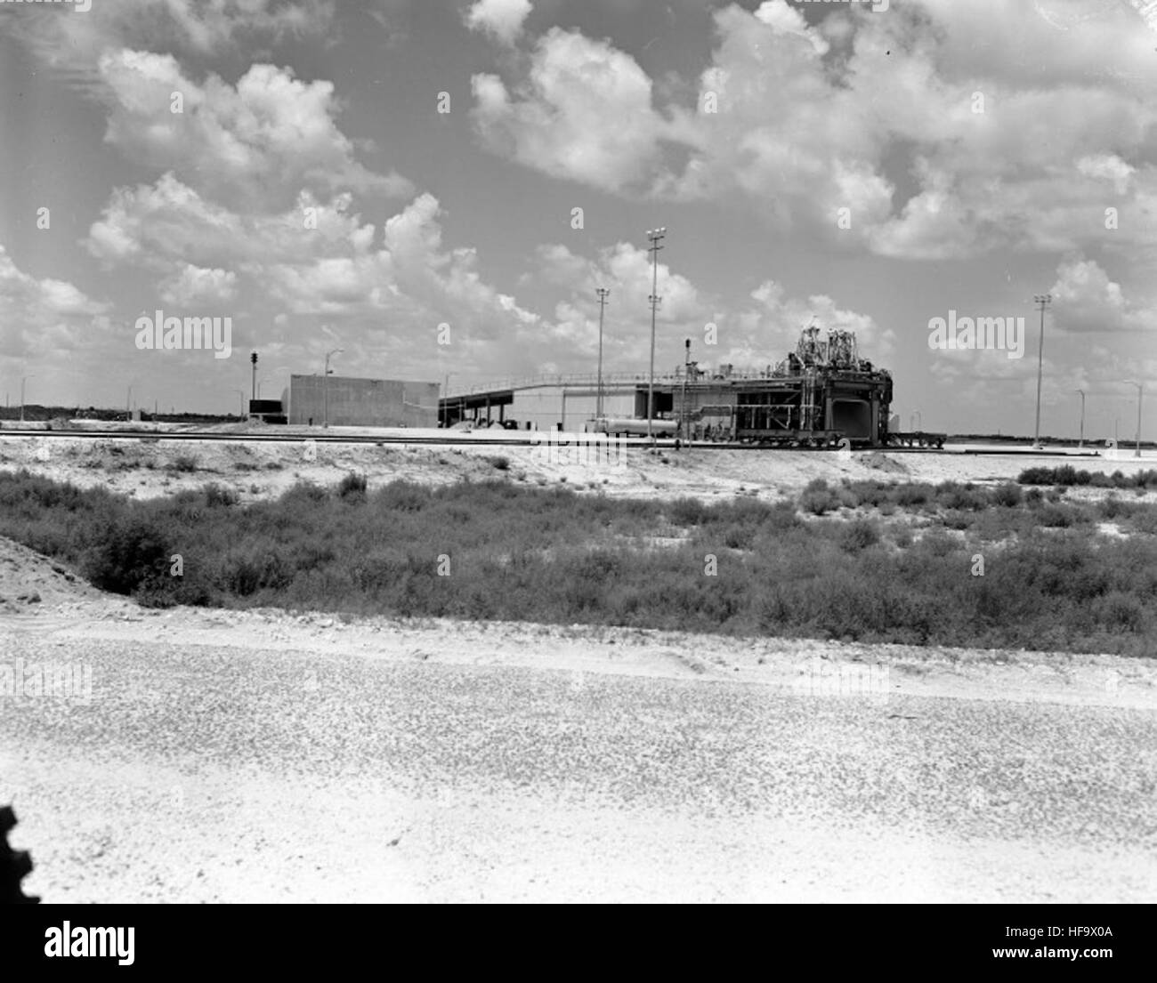 A photograph from the Atlas Collection showing the Atlas missile system ...