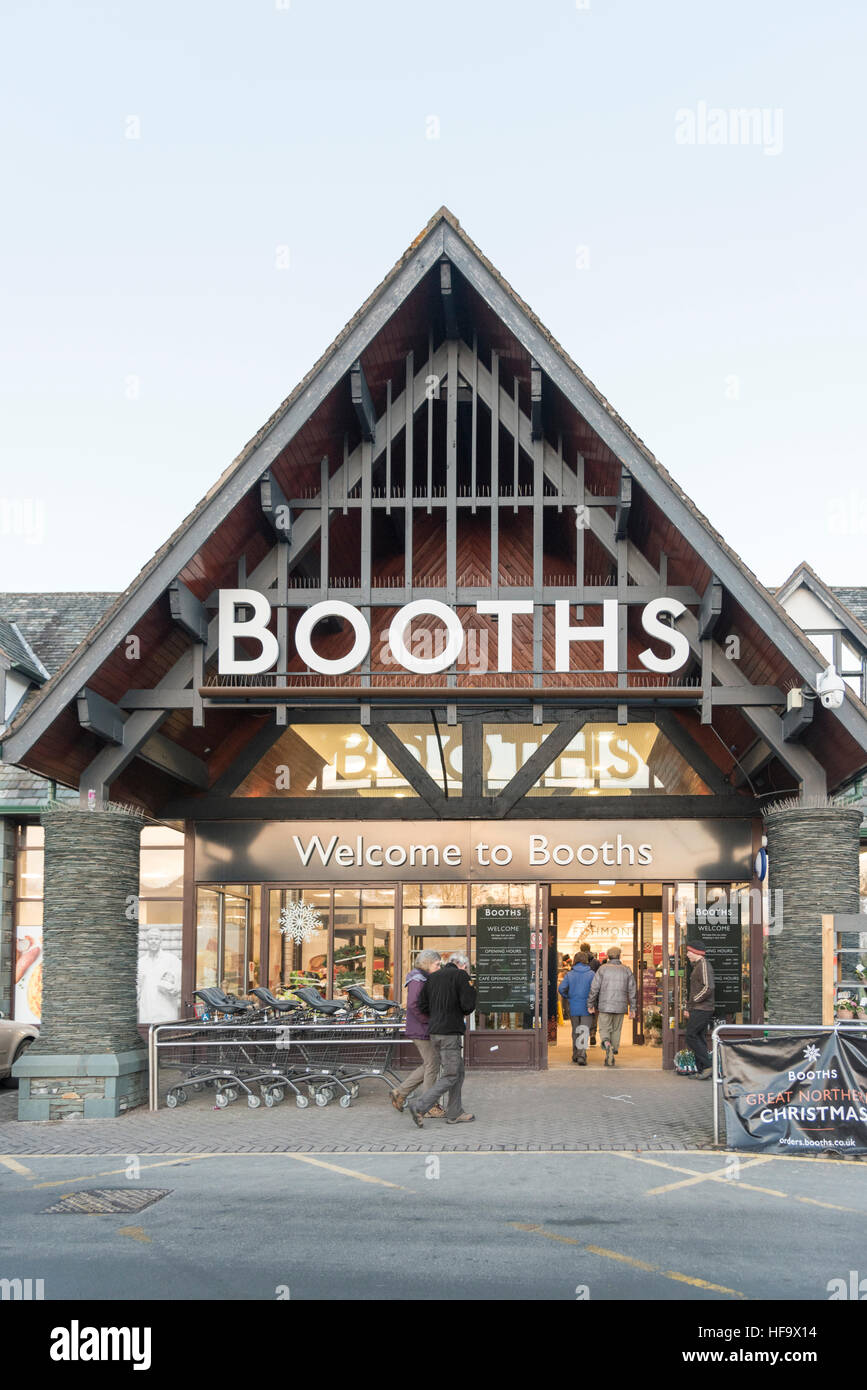 Booths keswick supermarket hi-res stock photography and images - Alamy