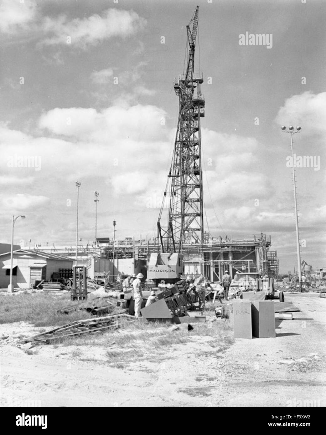 This Atlas Collection image shows an early prototype space vehicle on ...