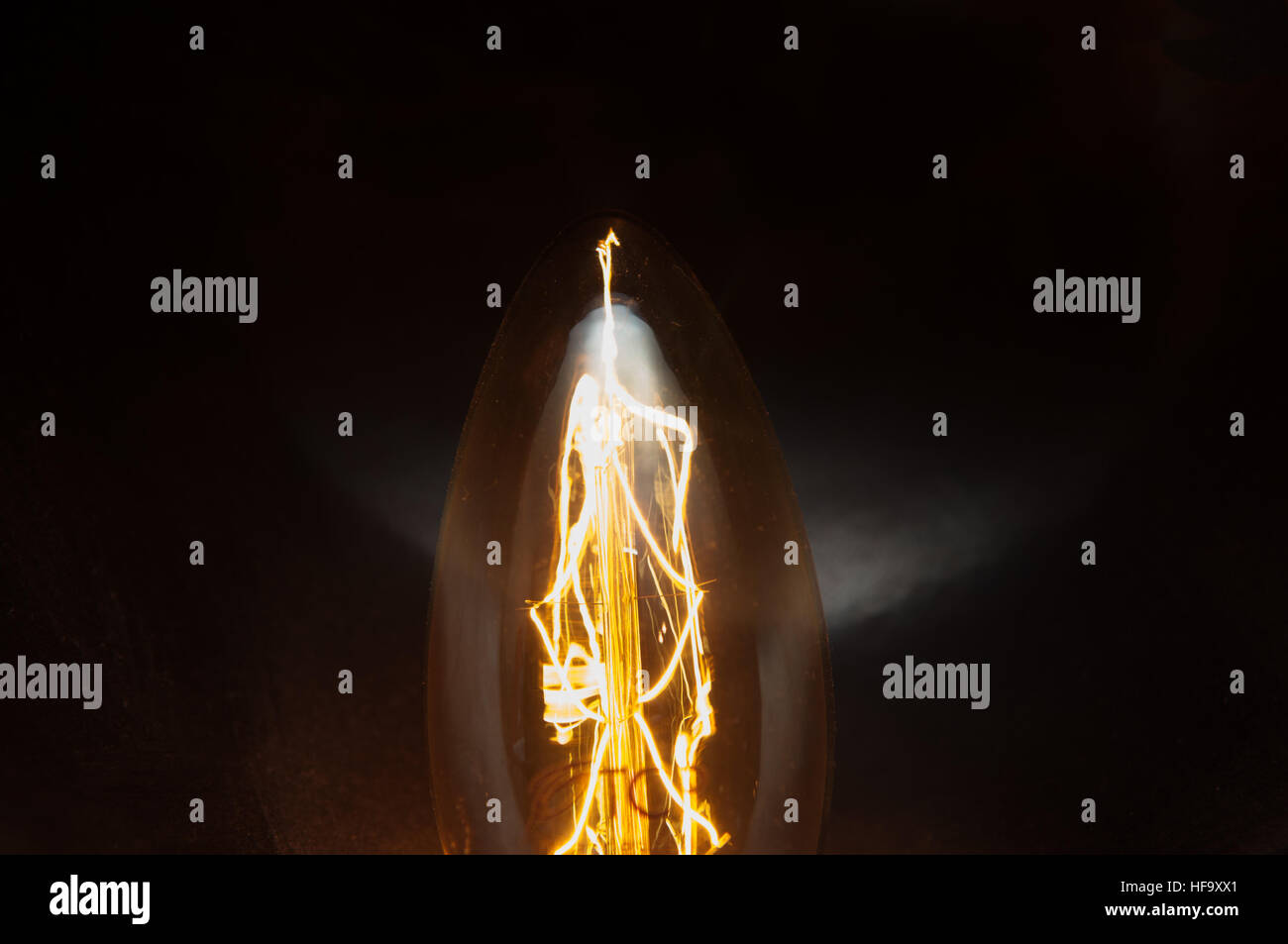 Light bulb moment idea concept. Camera flash close up Stock Photo - Alamy