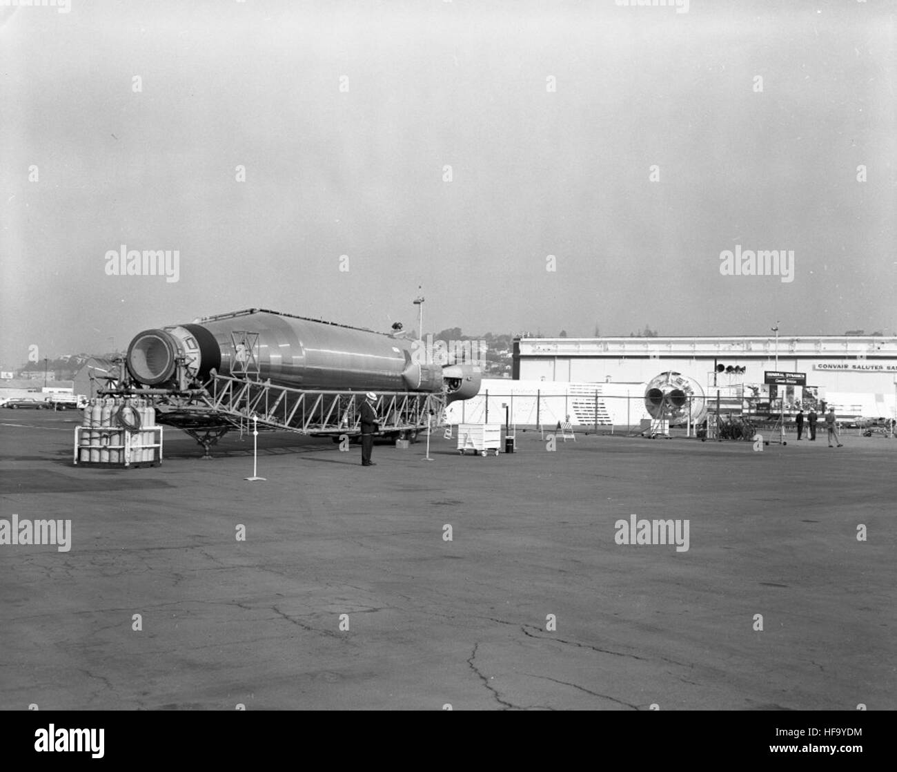 This photograph from the Atlas Collection shows a military fighter jet ...
