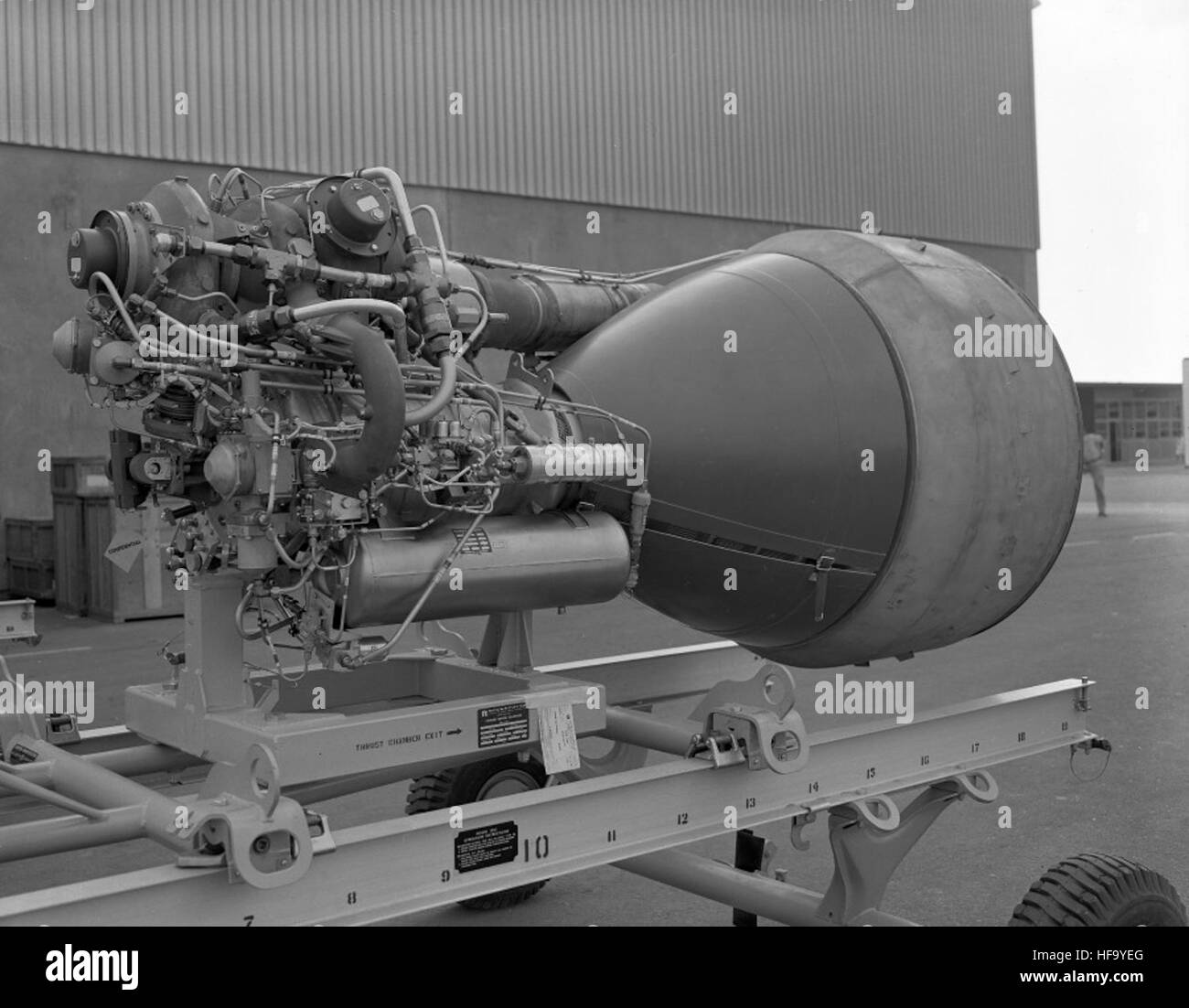 A photograph from the Atlas Collection showing a fighter jet performing ...