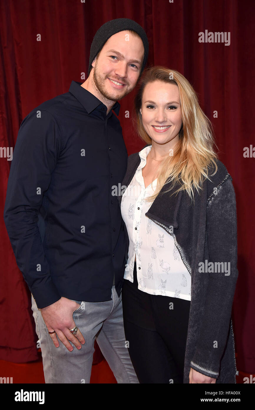 European premiere of 'Sing' at Cinedom movie theater. Featuring: Marvin ...