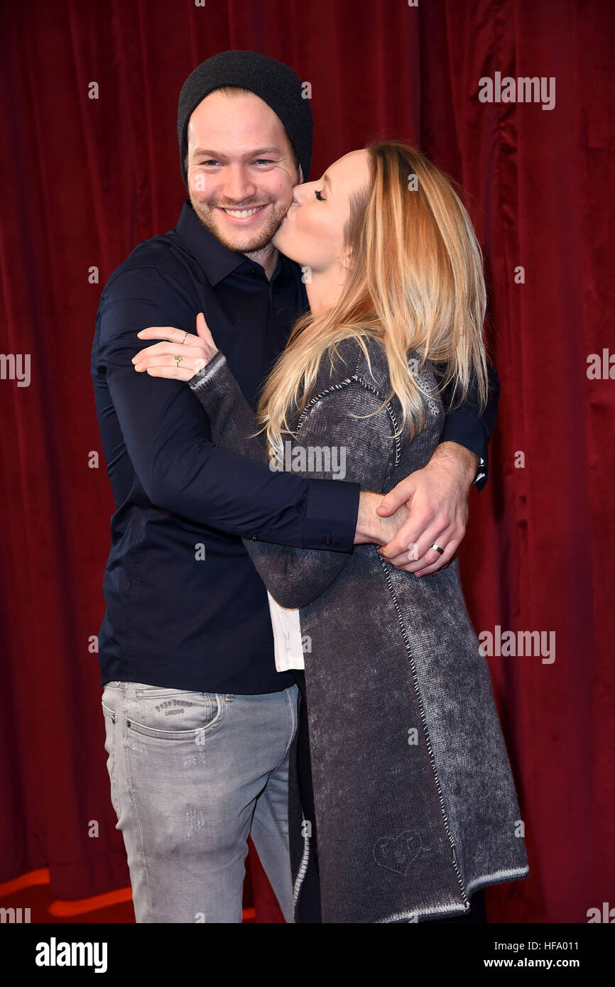 European premiere of 'Sing' at Cinedom movie theater. Featuring: Marvin ...