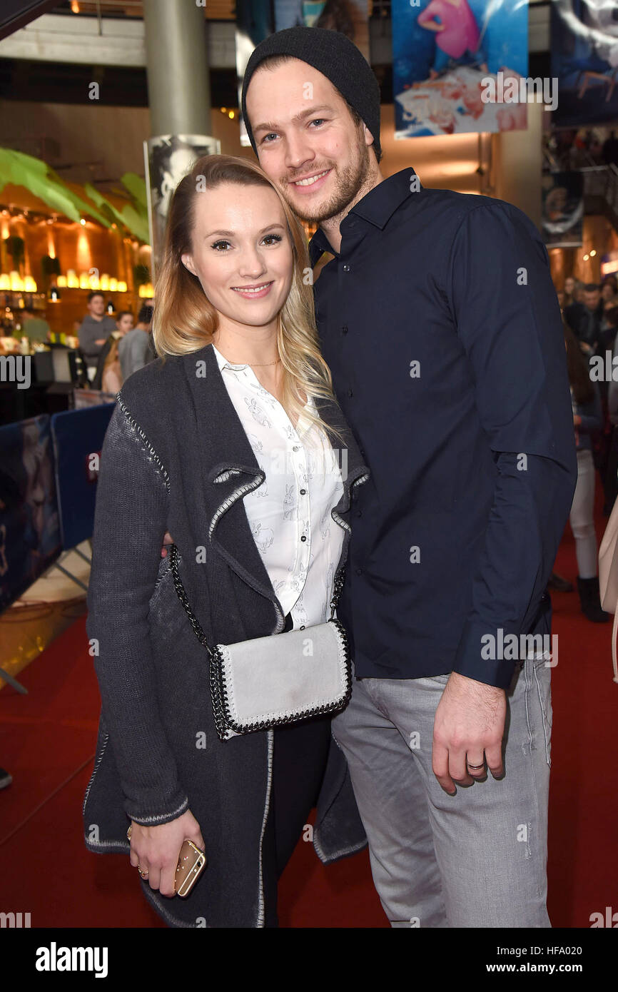 European premiere of 'Sing' at Cinedom movie theater. Featuring: Marvin ...