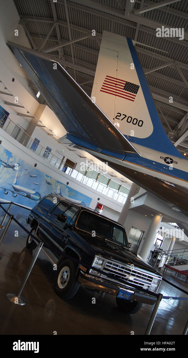 SIMI VALLEY, CALIFORNIA, UNITED STATES - OCT 9, 2014: Air Force One ...