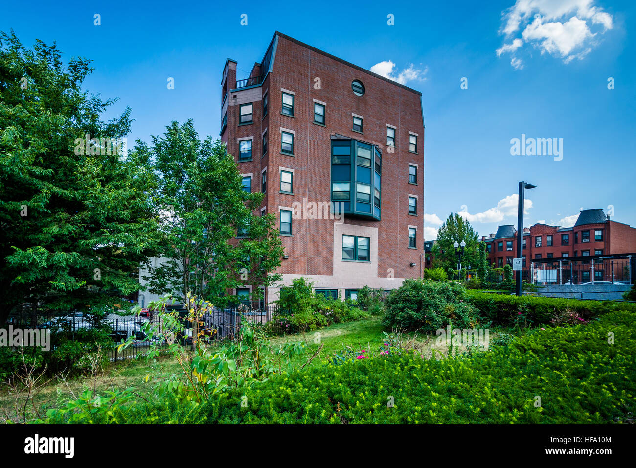 Buildings in Back Bay, Boston, Massachusetts Stock Photo - Alamy
