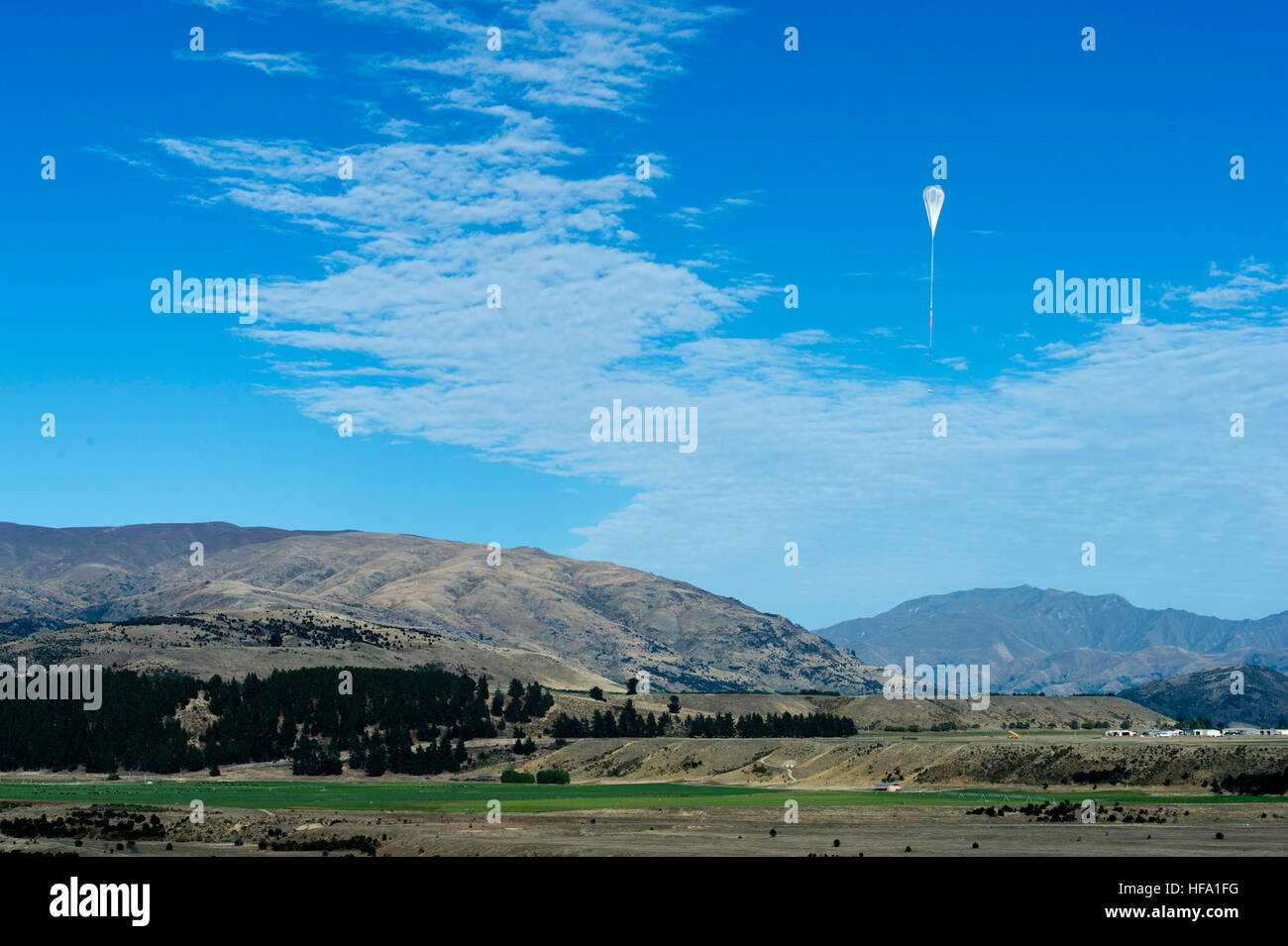 The NASA Scientific Balloon Team launched a high-altitude balloon from ...